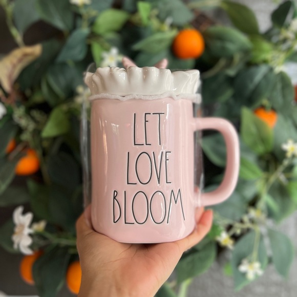 Rae Dunn | Dining | Newrae Dunn Let Love Bloom Pastel Pink Mug With ...